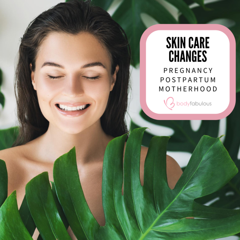 Skin changes during pregnancy and motherhood - BodyFabulous Pregnancy ...